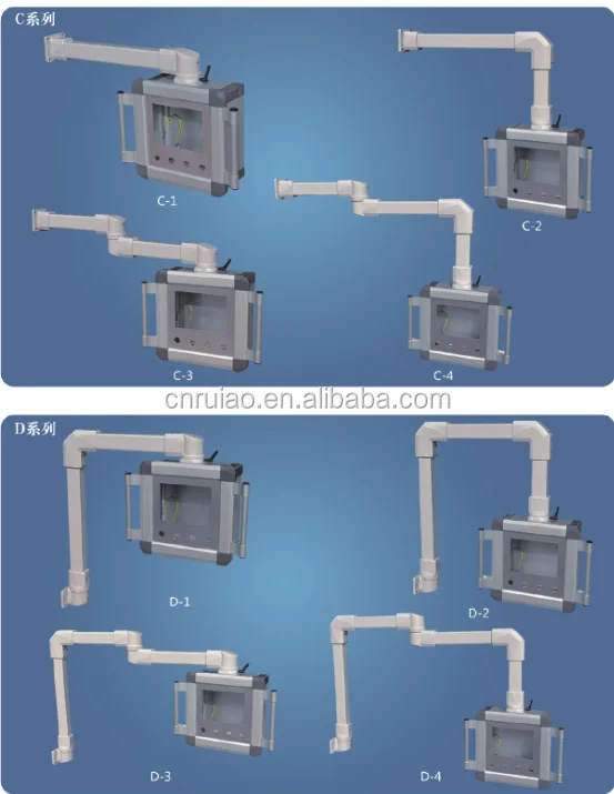 Cnc Hmi Enclosure Control Panel Box With Aluminum Support Arm System ...