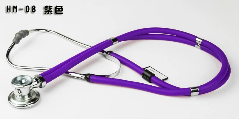 Transparent Tube Double Barrel Stethoscope - Sprague Rappaport