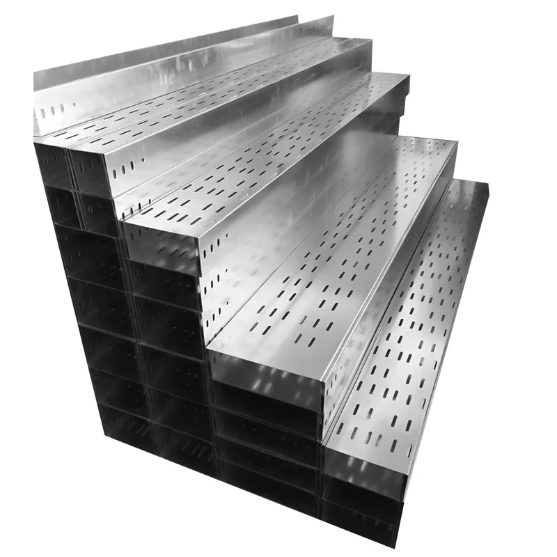 Wire Duct Perforated Cable Tray C Channel Strut Vertical Management ...