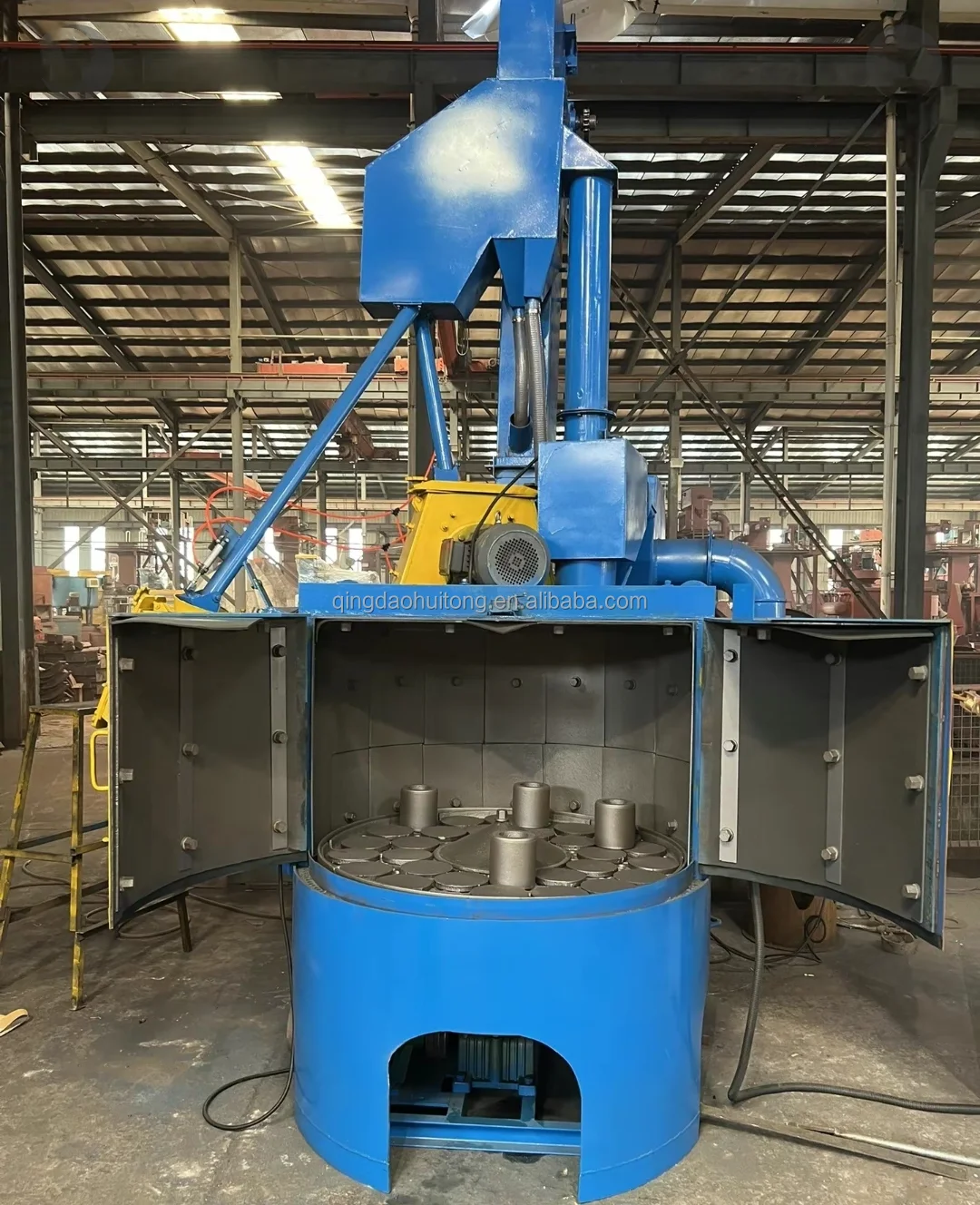 Large Size Q3520 Turntable Rotary Table Type Alloy Car Wheel Shot ...