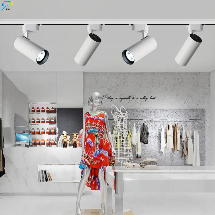 New Custom Rail Light Surface Mounted Spotlight Adjustable Gu10 Led ...