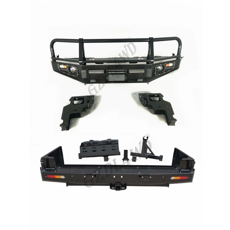 Front Bumper 4x4 Bull Bar for Toyota Land Cruiser FJ40 Series - Heavy ...