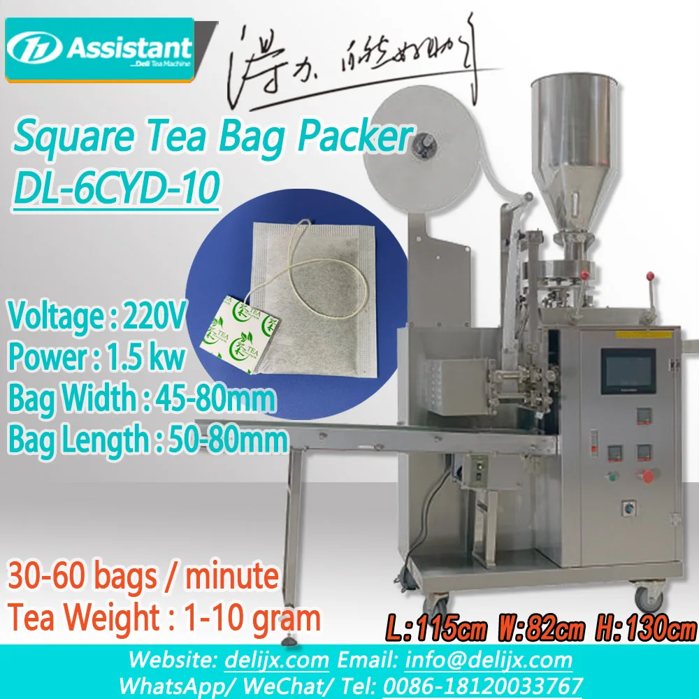 Multi-function Automatic Dosing Sealing Pyramid Shape Filter Paper Tea ...