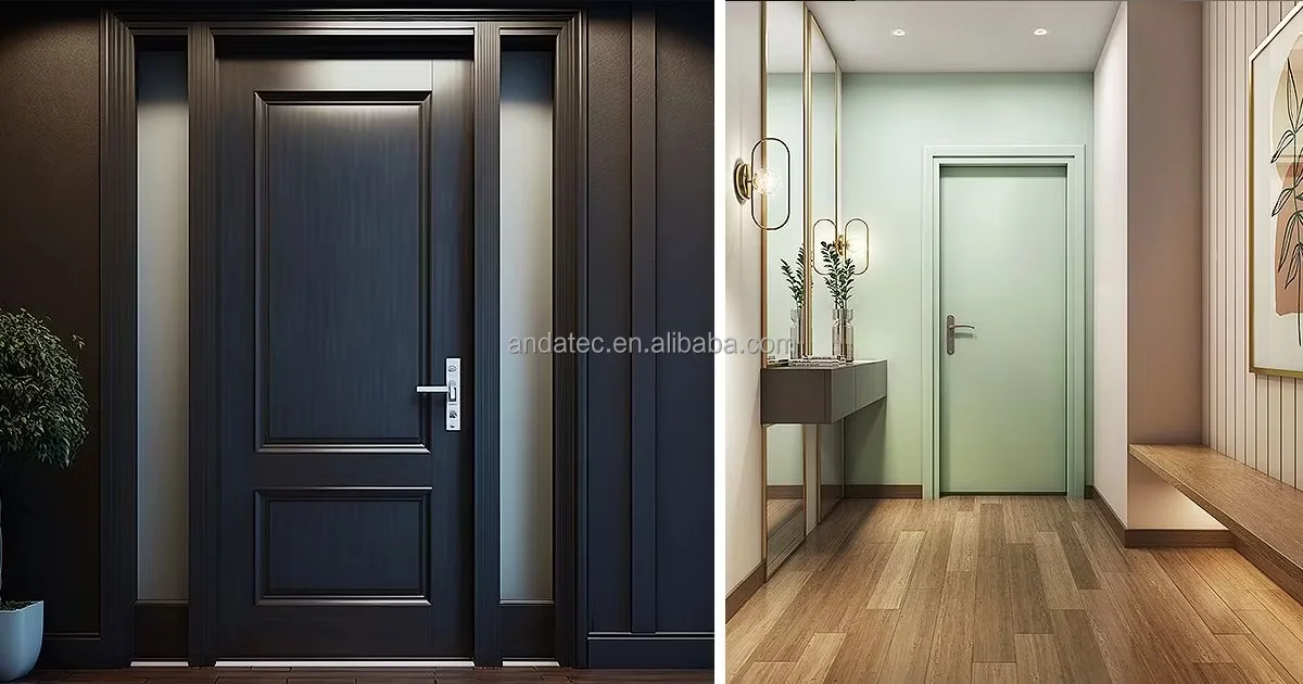 Custom Bedroom Wooden Door Designs And Main Entrance Wooden Door Design ...