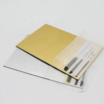 Brushed Gold Abs Sheet For Cnc Engraving Heat-resistant 1200x600mm ...
