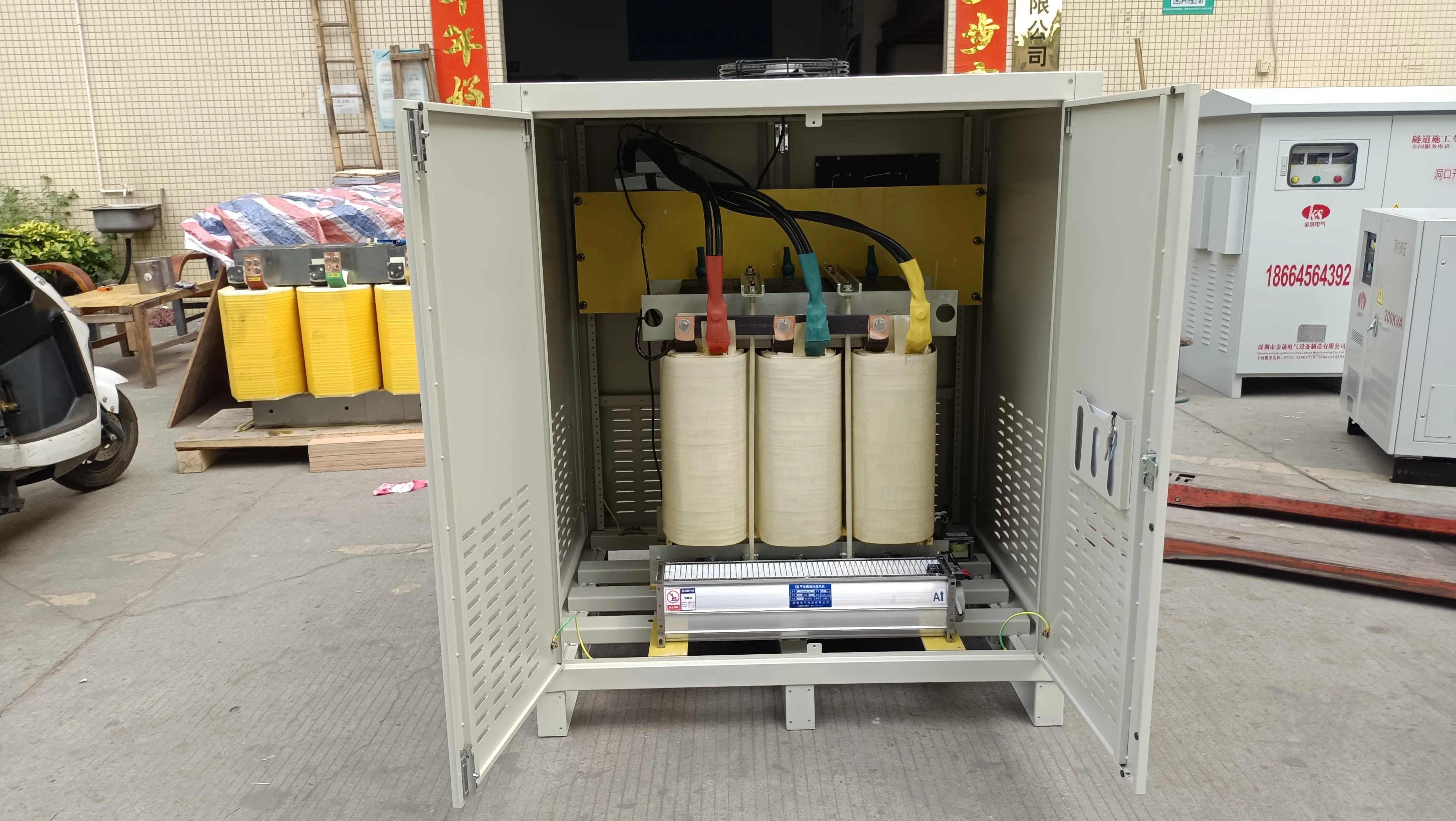 120 KVA 3 Phase Dry Autotransformer - Step Down Transformer 440V to ...