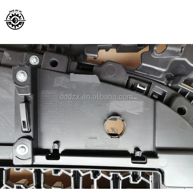 Body Kit Accessories Plastic Front Bumper Grille Assembly With Strip ...