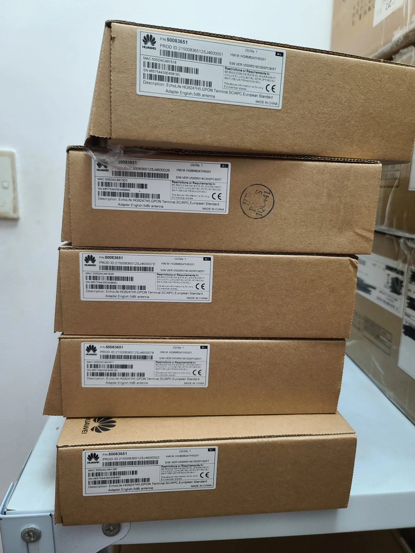 Huawei Gpon Onu Eg8145x6 4ge Lan Dual Band Wifi 6 Ax Wifi 5g Fiber ...