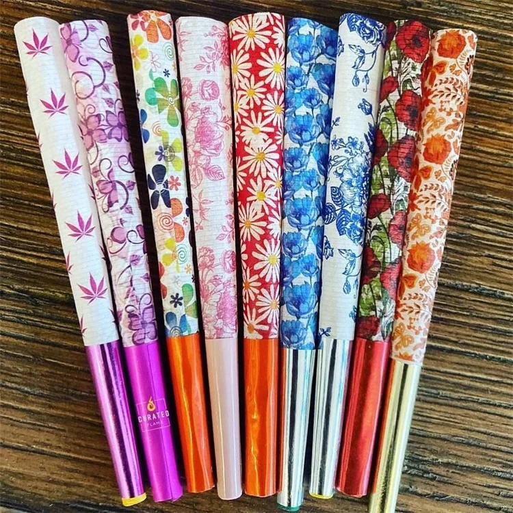 custom pre rolled cones raw Rolling Paper 98mm custom Pre-roll Cones ...