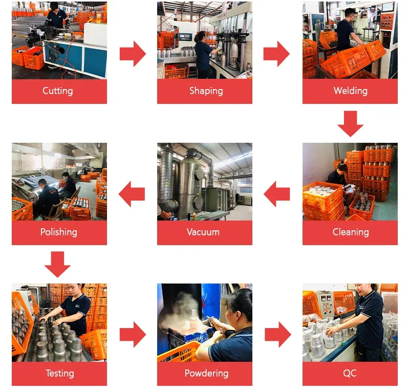 Smart LED Temperature Display Metal Insulation Water Bottle