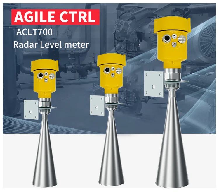 High Temperature Pressure Bitumen Tank Level Sensor Radar Level Meter ...