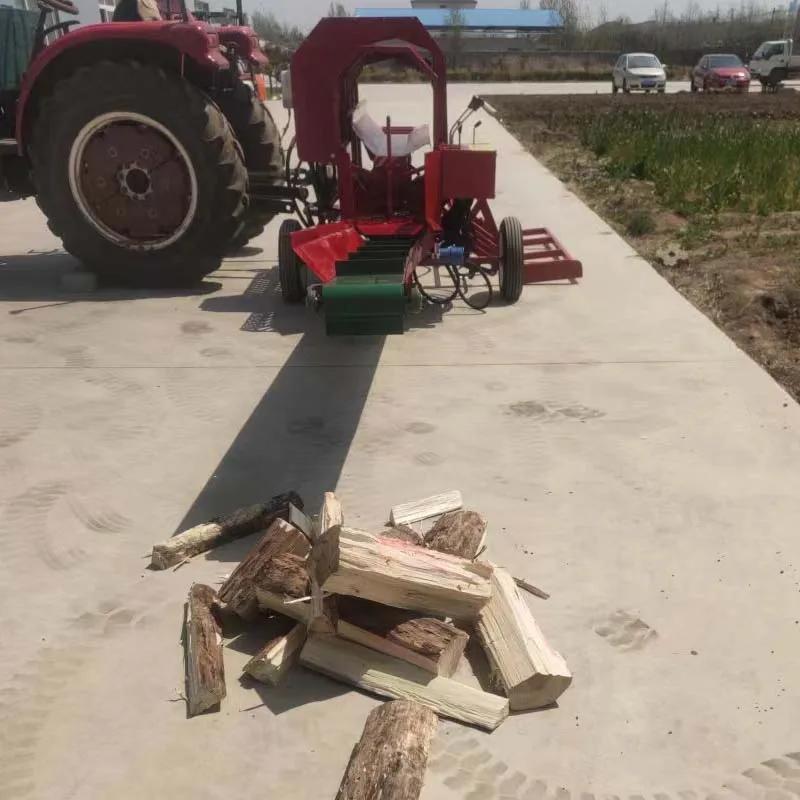 35 Ton PTO Firewood Processor - Efficient Log Splitting