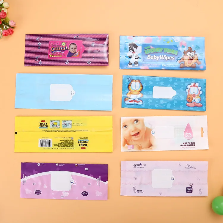 Disinfecting Wet Wipes Bag Wet Wipe Pouch Empty Wet Wipes Packaging ...