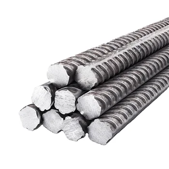 Hot Rolling Hrb400 Hrb500 B500 B500b Carbon Steel Deformed Iron Rod ...