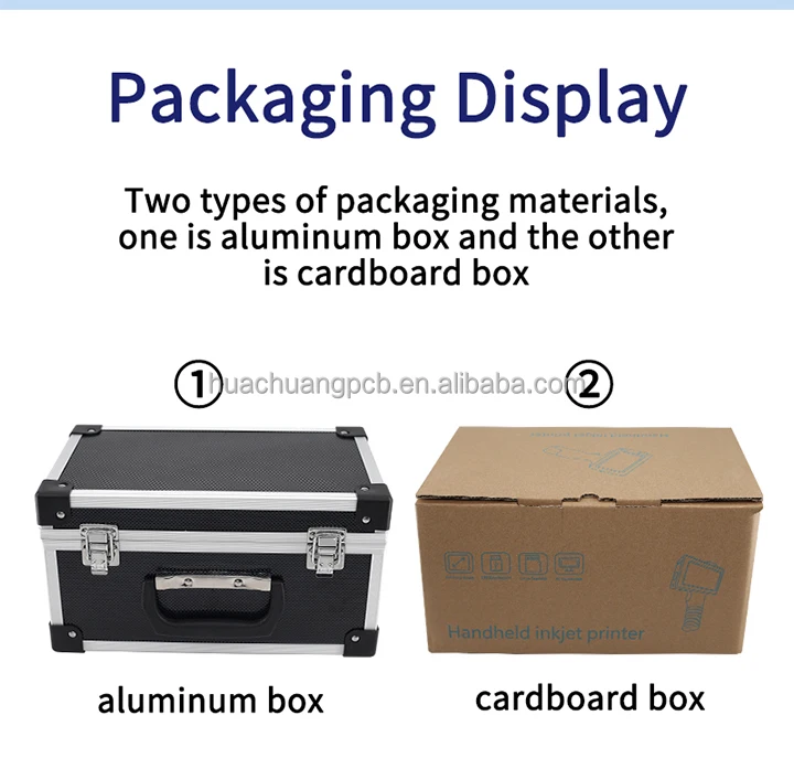 Handheld Inkjet Printer Small Production Date Qr Code Barcode Label ...