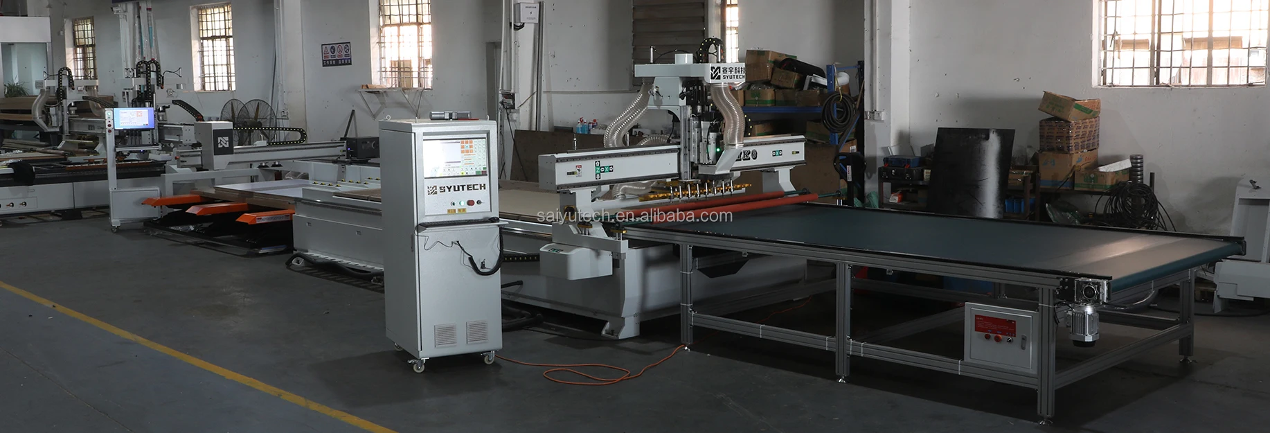 Cnc Nesting Machine Production Line Cnc Router Line - Buy Cnc Router ...