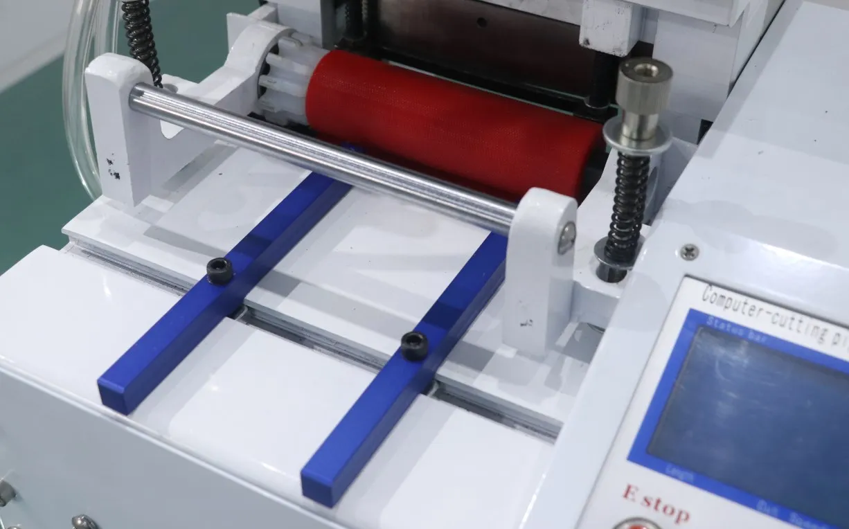 Ew-1285 Metal Ribbon Cutting Machine Elastic Rubber Band Cutting ...