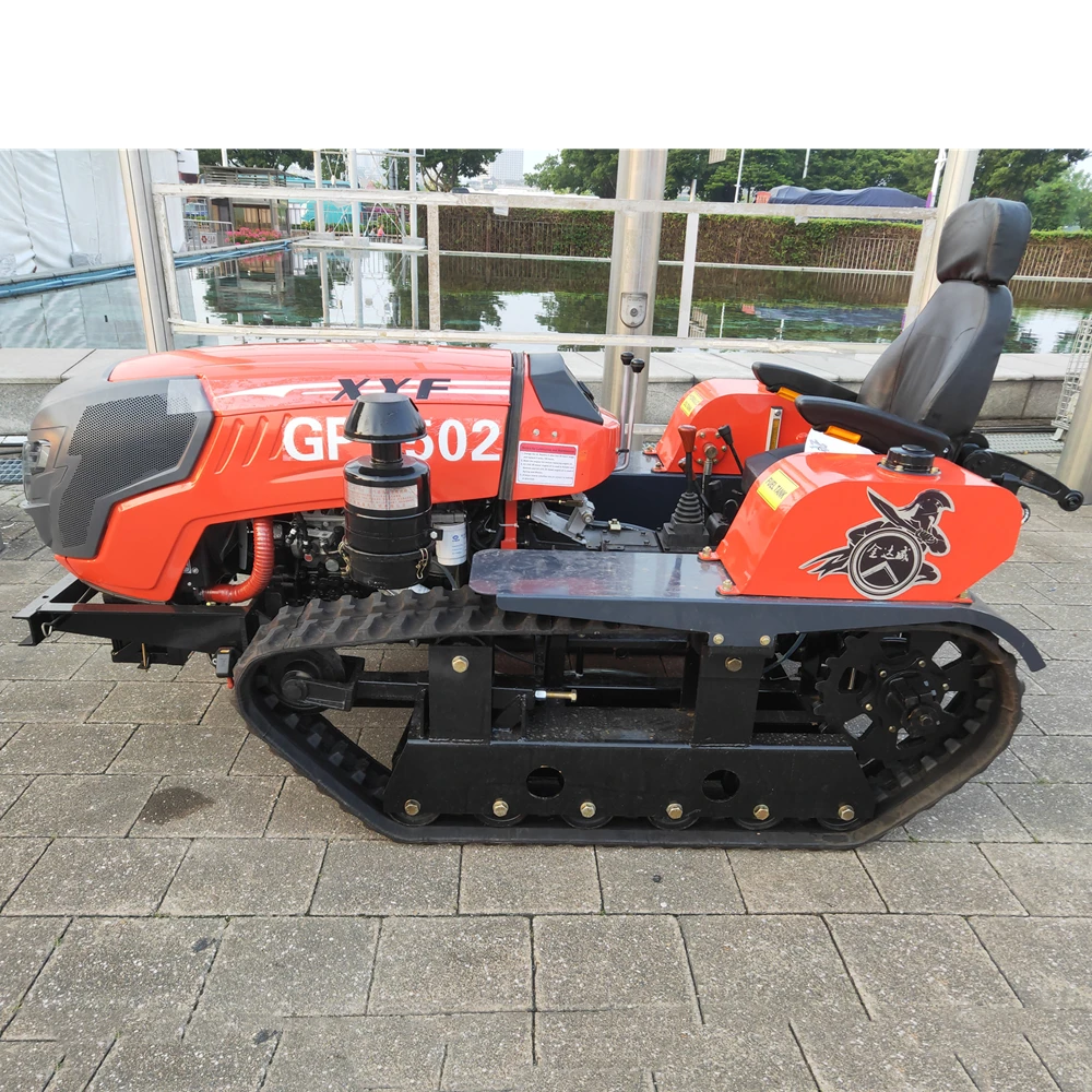 Remote Control Tracked Self-propelled Multifunctional Crawler Tractor ...