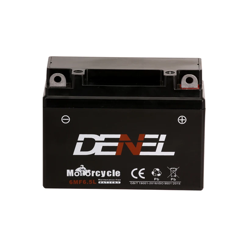 Batería para Motocicleta DENEL 6MF6.5L Libre de Mantenimiento| Alibaba.com