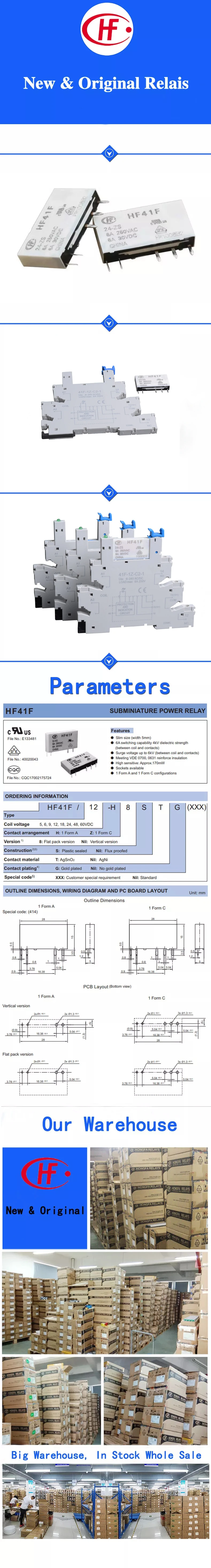 High Power Electric Relay - Intermediate Miniature SPDT