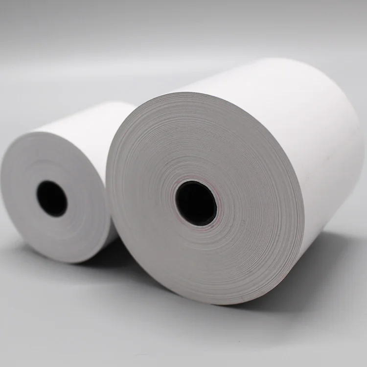 Customizable Bank Cash Register Rolls - 80x80mm Thermal Paper