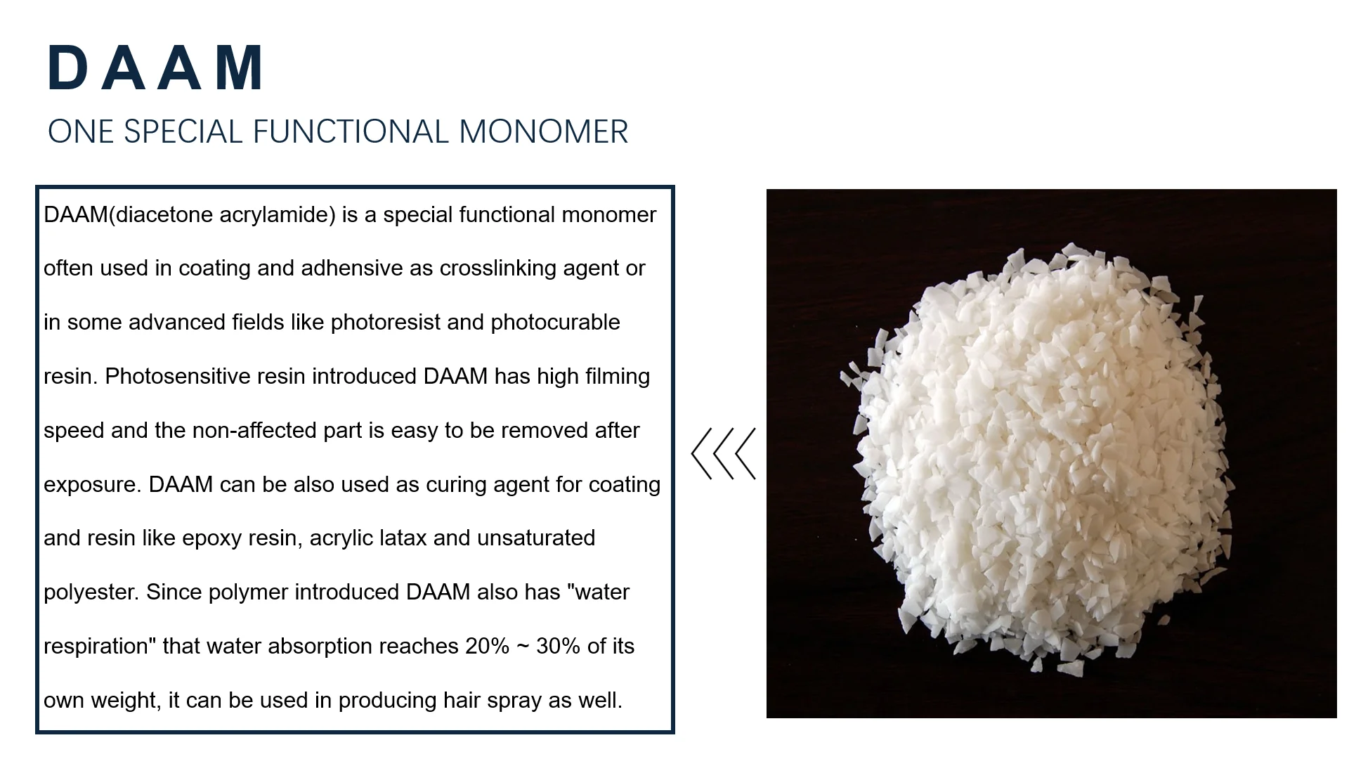 [hosome]daam/diacetone Acrylamide As Functional Monomer For Coating ...