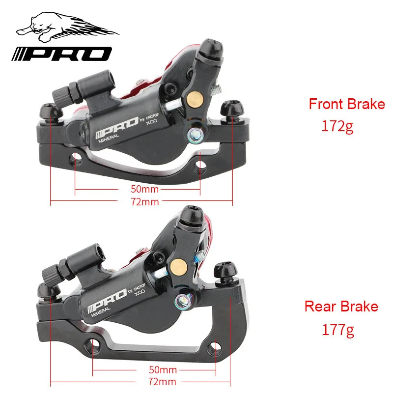 IIIPRO Front/rear Bicycle Brake Clamps - High Strength Aluminum Alloy ...