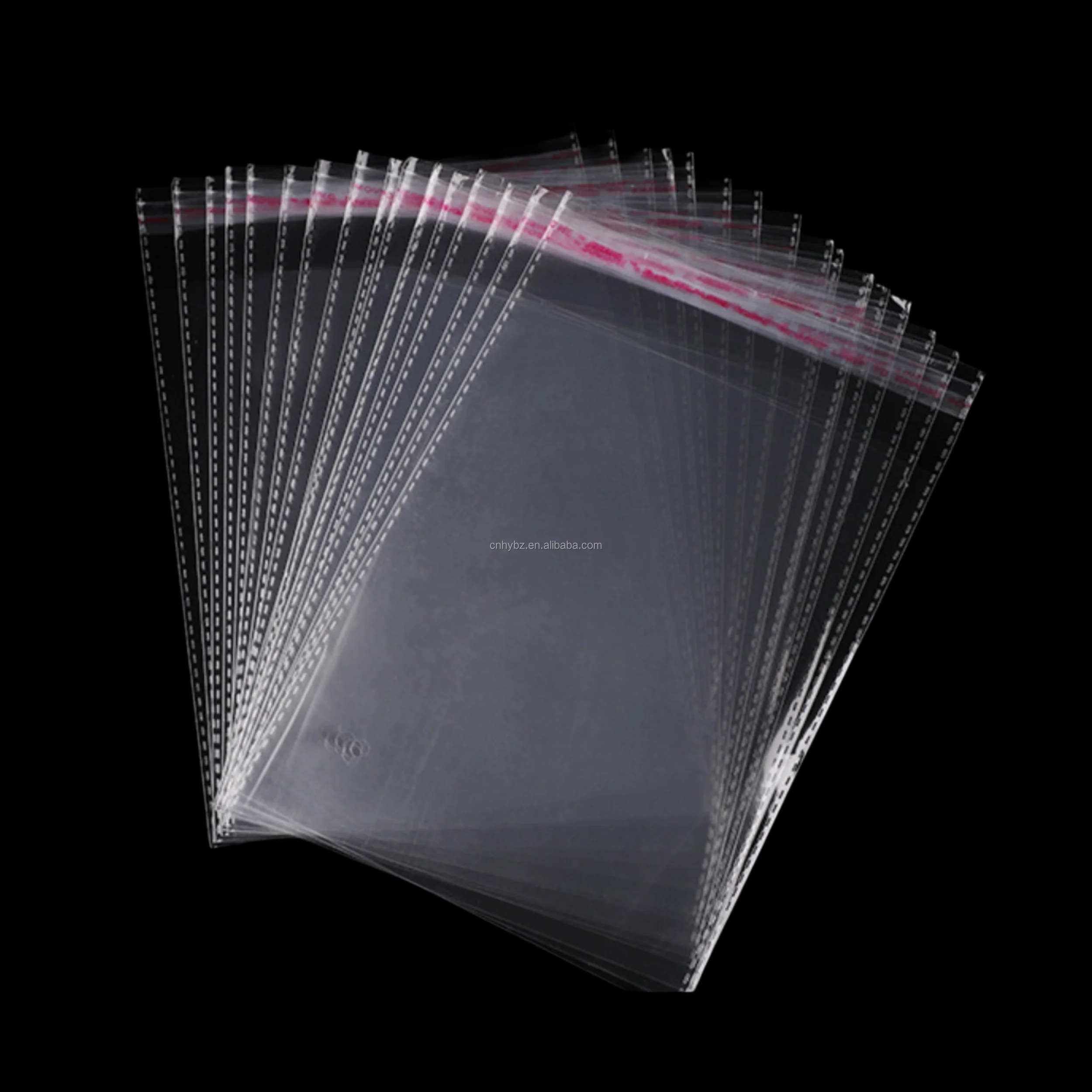 Wholesale Notebooks Books Self-sealing Bag Dustproof Transparent Opp ...