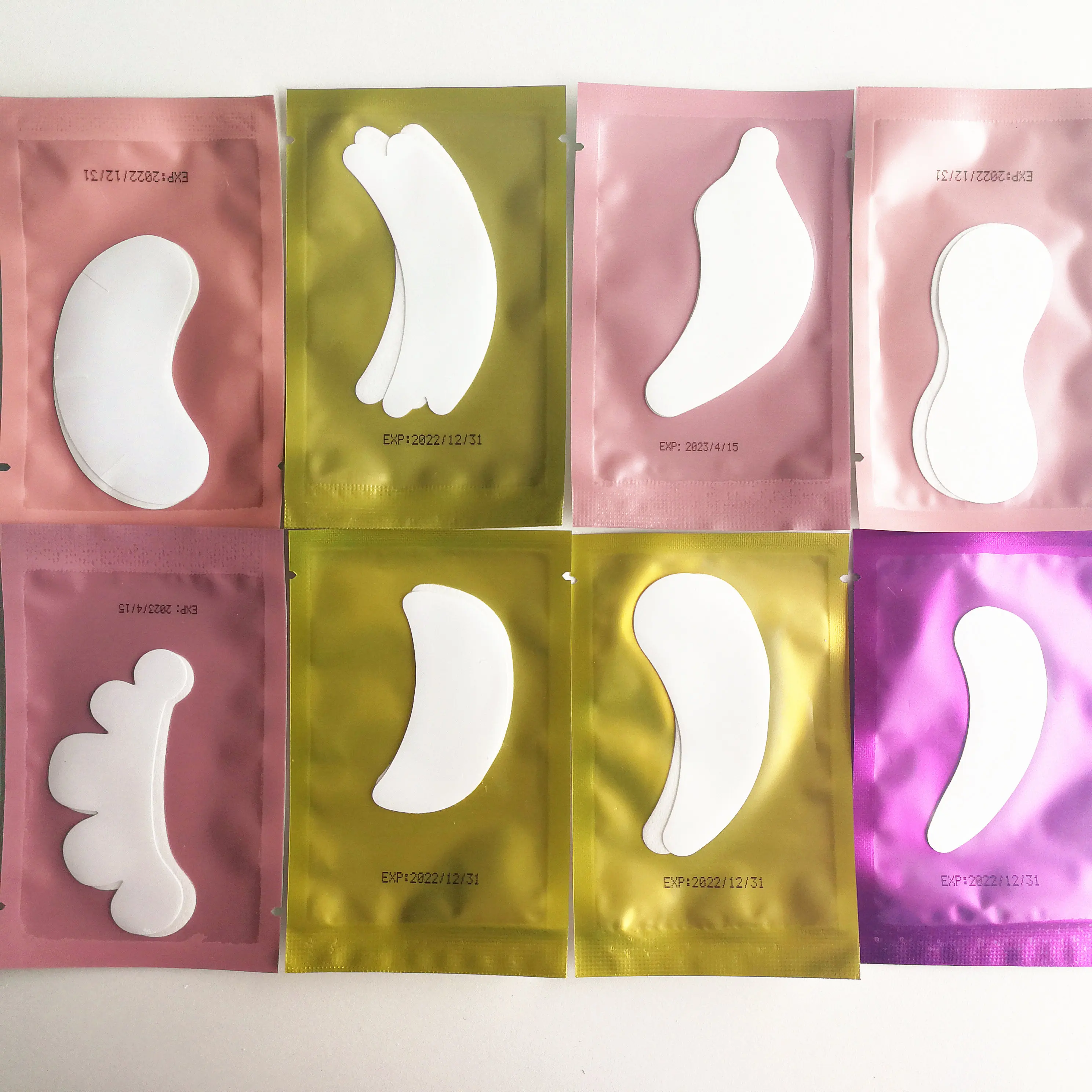 Private Label Custom Foam Tape Eyepatch Under Eye Pad For Eyelash ...