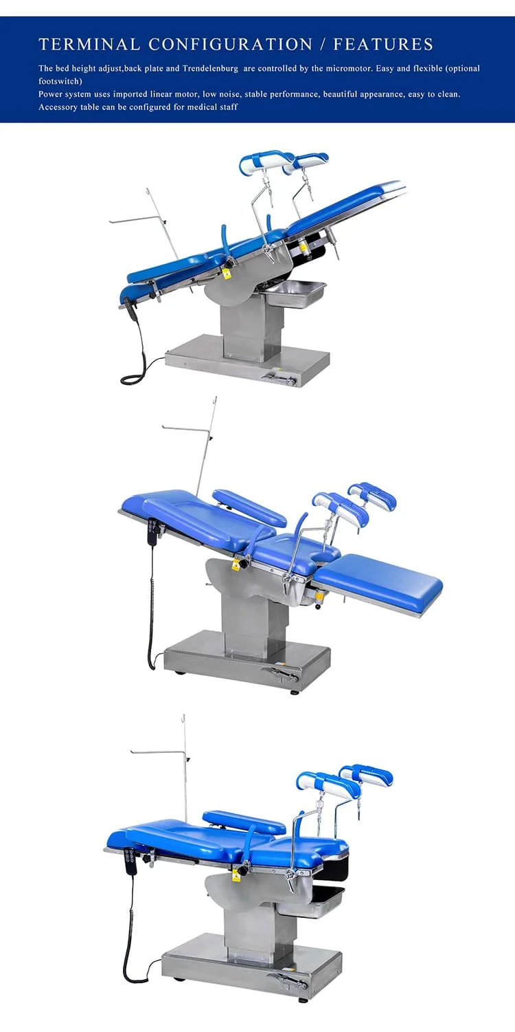 Snmot5500b - Multi-Functional Operating Table for Surgery