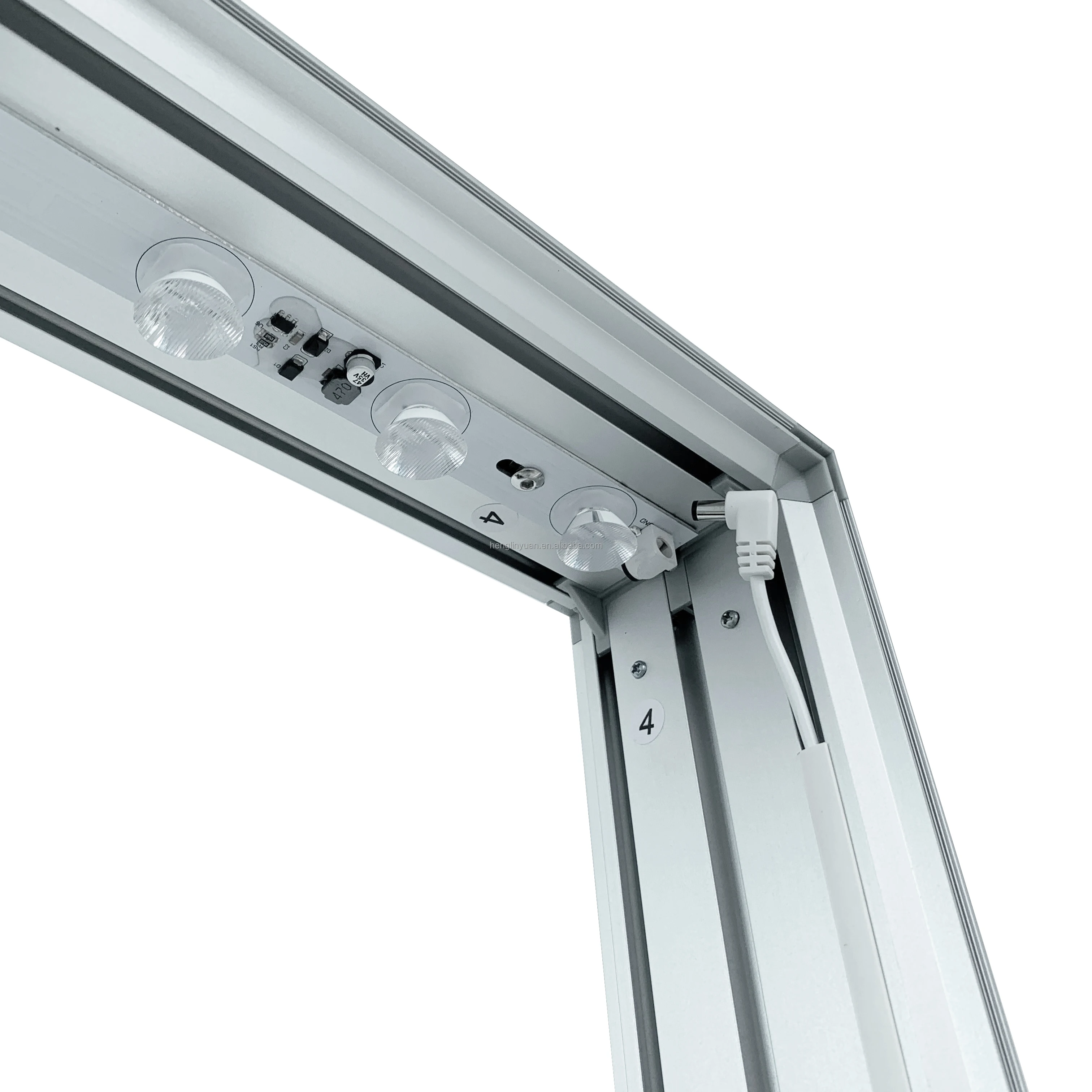 Customized LED Light Box - Aluminum Frame & Illuminated Fabric for ...