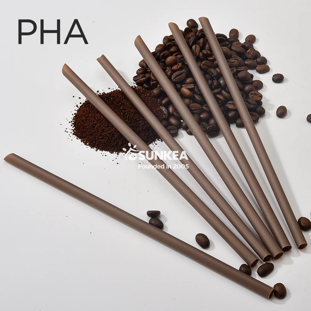 Eco Friendly PHA PBS PLA Biodegradable Home Compostable Beverage Straws ...
