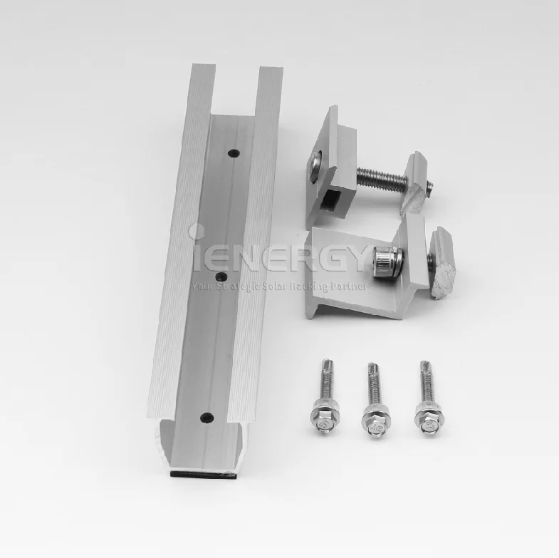 Solar Panel Mounting Rail Pv Mounting Stand Accessories Aluminum Mini ...