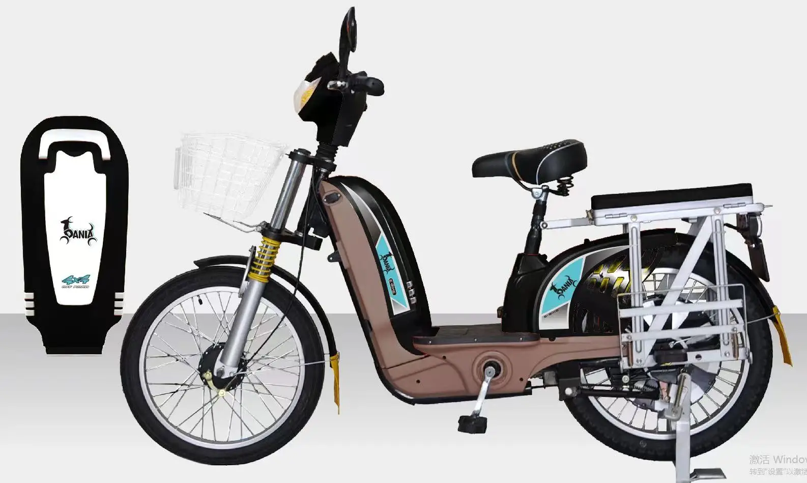 48V 500W Cargo Bike Delivery - High Capacity & Efficiency