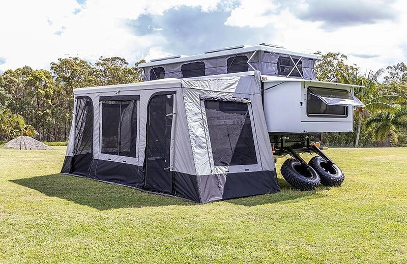 MJC Motorhome - Luxury Travel Trailer with Gas Bottle Holder