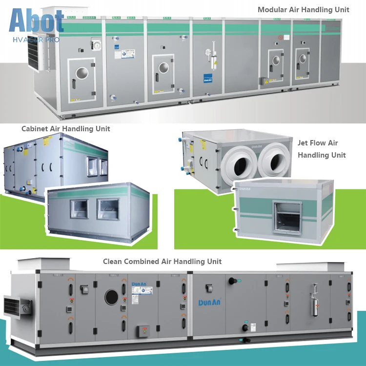 Gree Fcu Fresh AHU Air Heat Exchanger 5500 - 95000 Airflow M3/h DX Air ...