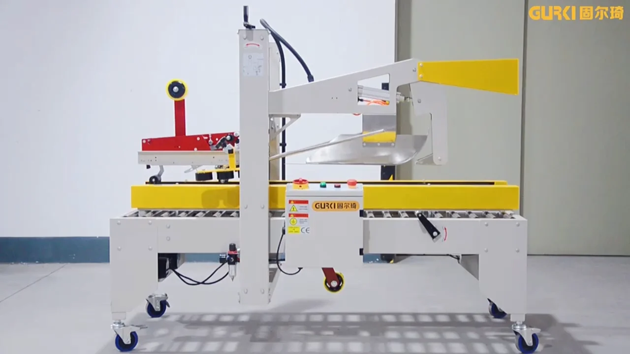 Automatic Box Flap Folding Tape Sealing Packing Taping Machine Auto ...