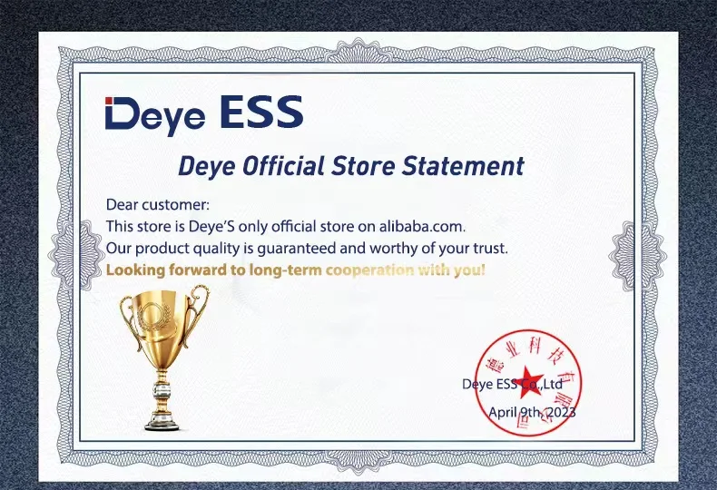 Deye Ess Bos-g Lifepo4 Us Eu Battery Pack 51.2v 100ah Home Deye Solar ...