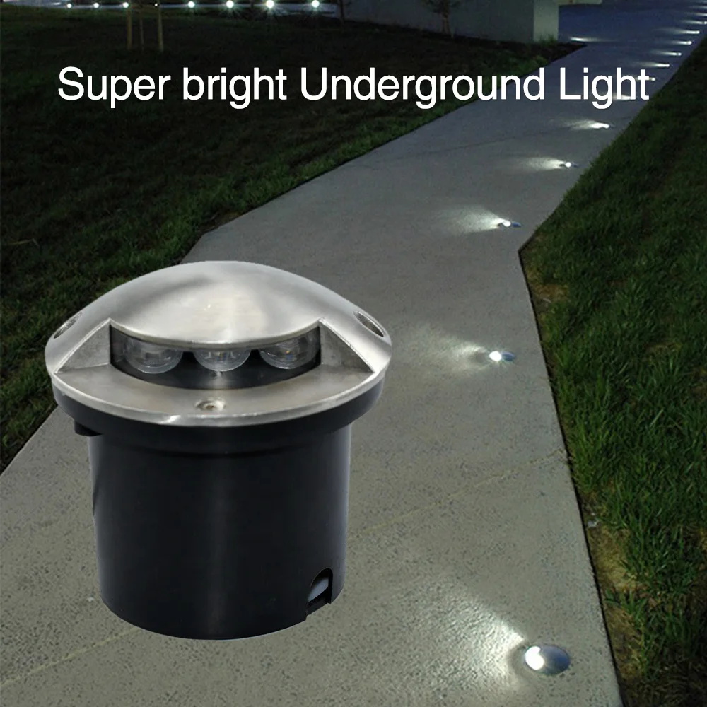Outdoor Inground Spotlight Waterproof Ip65 Deck Light Housing Stainless ...