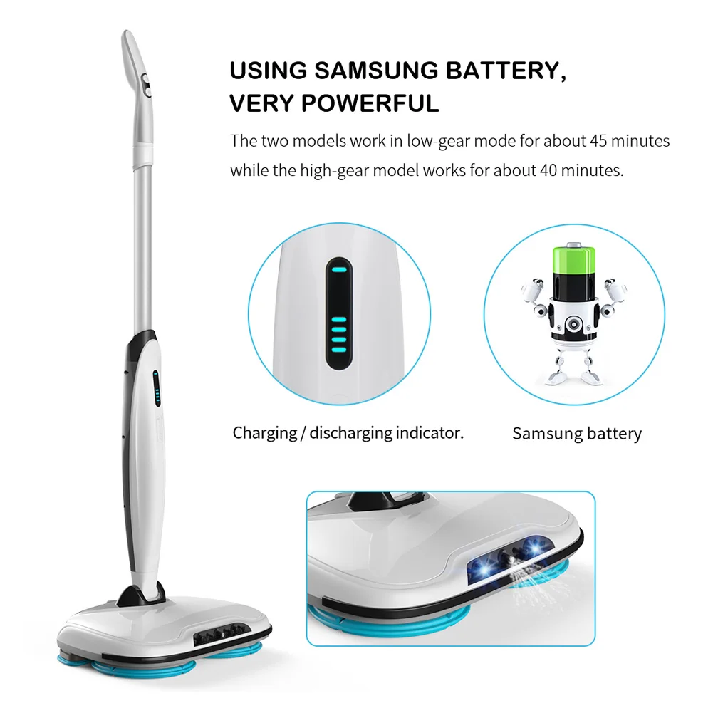 Best Smart Mop - Self Cleaning Electric Mops for Wood Floors