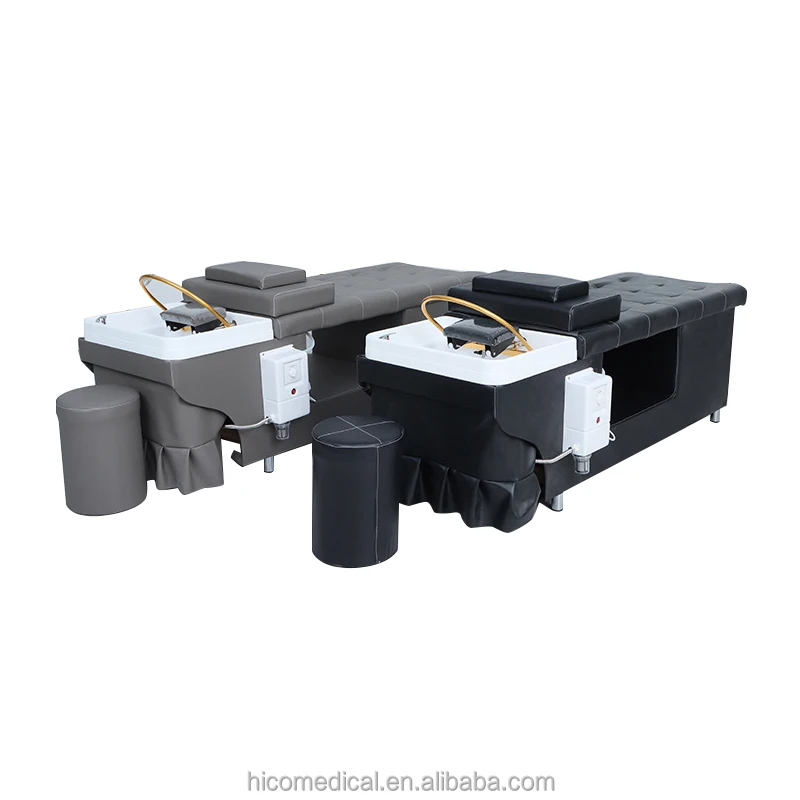 Hicomed 2024 Electric Hair Washing Therapy Shampoo Massage Bed Set ...