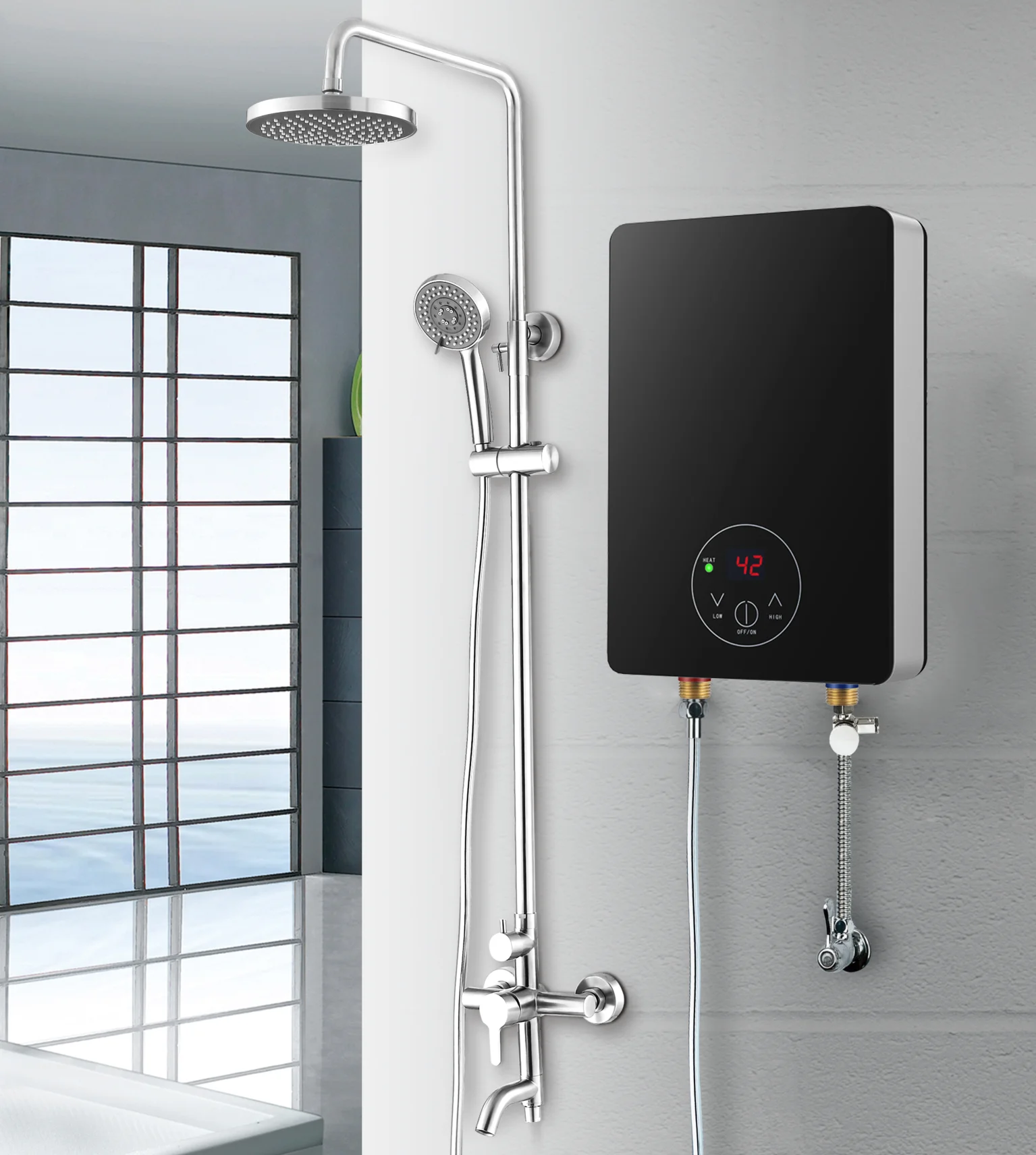 3500w Instant Electric Water Heater - Versatile & Efficient