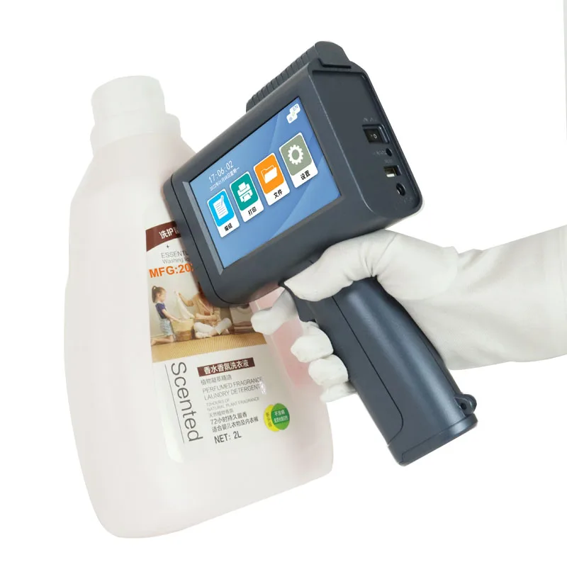 Small Portable Handheld Inkjet Printer For Bottle Craft Paper Bag ...