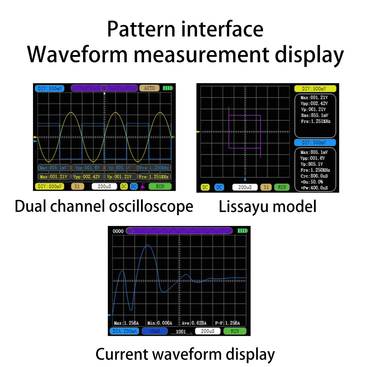 SCO2 Portable Dual-Channel Oscilloscope - 50M Sample Rate