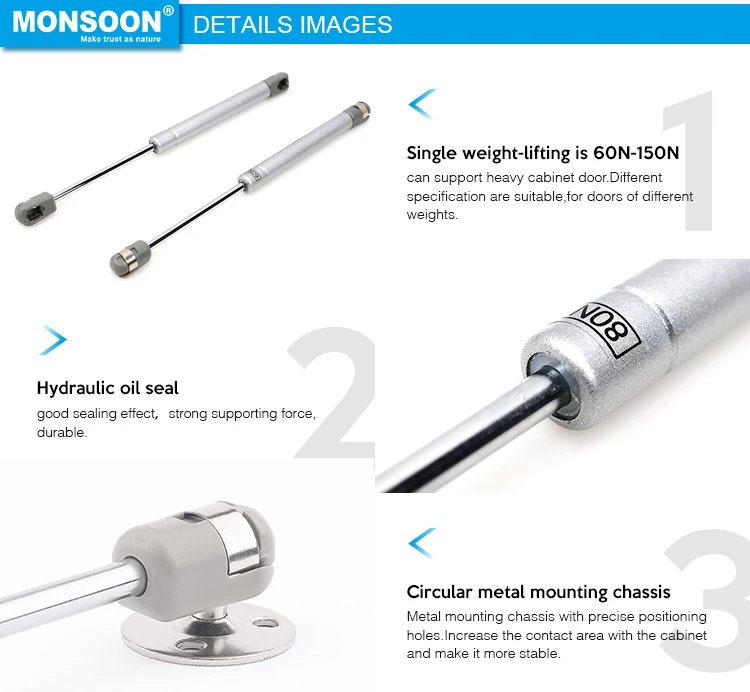 Furniture Kitchen Cabinet Door Spring Gas Spring Support Up And Down ...