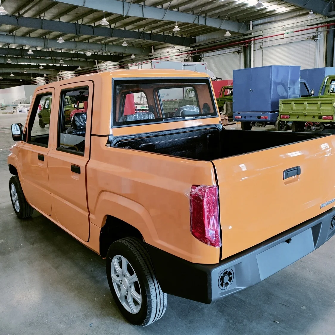 2WD 4X2 Double Cab 4 Seats Mini Passenger Electric Pick Up