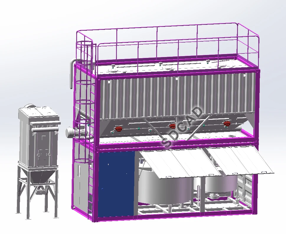 Sdcad Gm Integrated Mechanical Stirring Type Jet Grout Plant Water ...