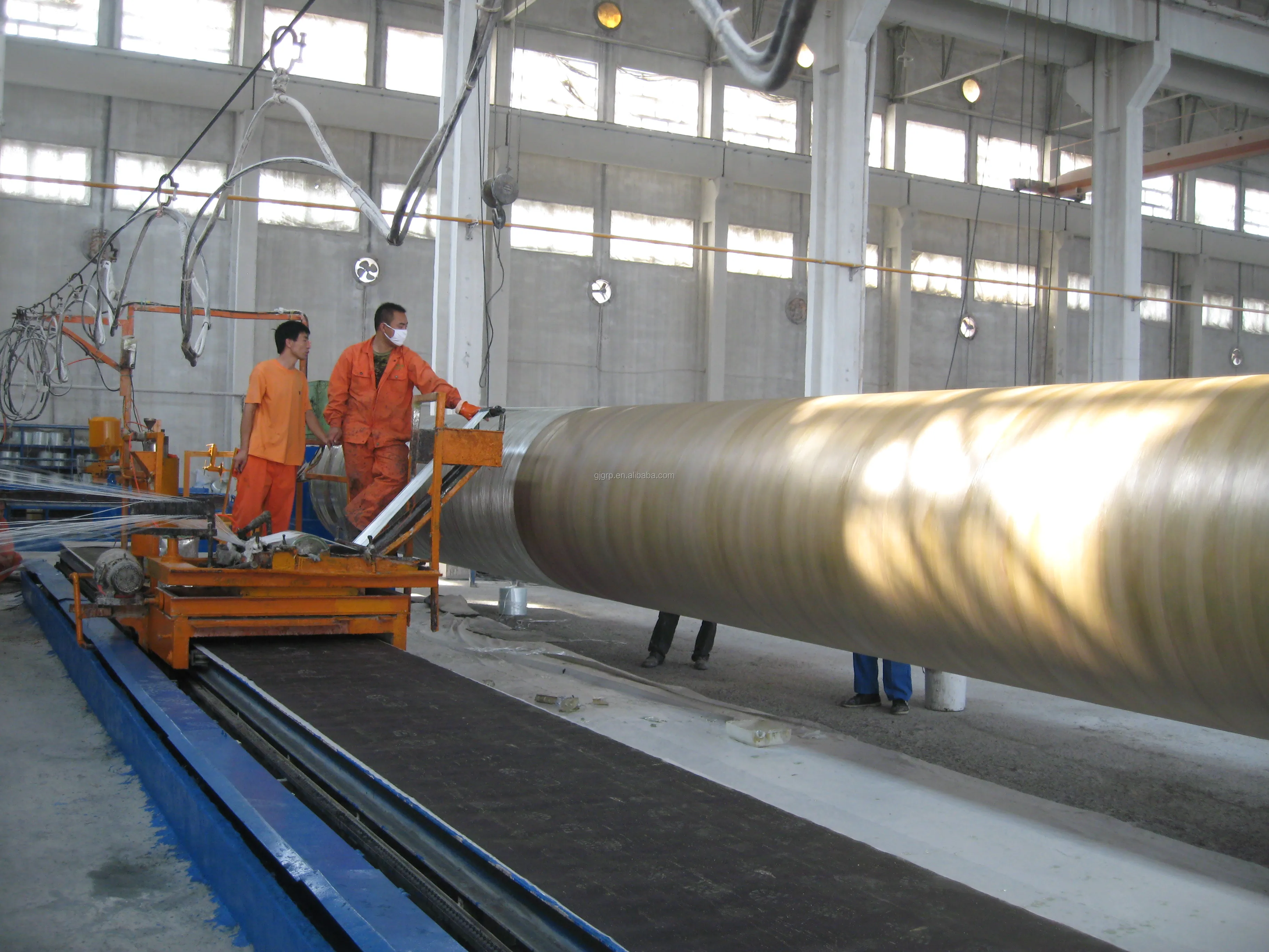 Computer Control Filament Winding Machine For Dn300-dn3200 Frp Pipes ...