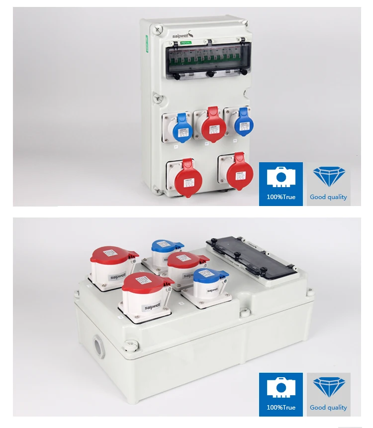Saipwell Customized Outdoor Use 3 Phase MCB Distribution Board Dual ...