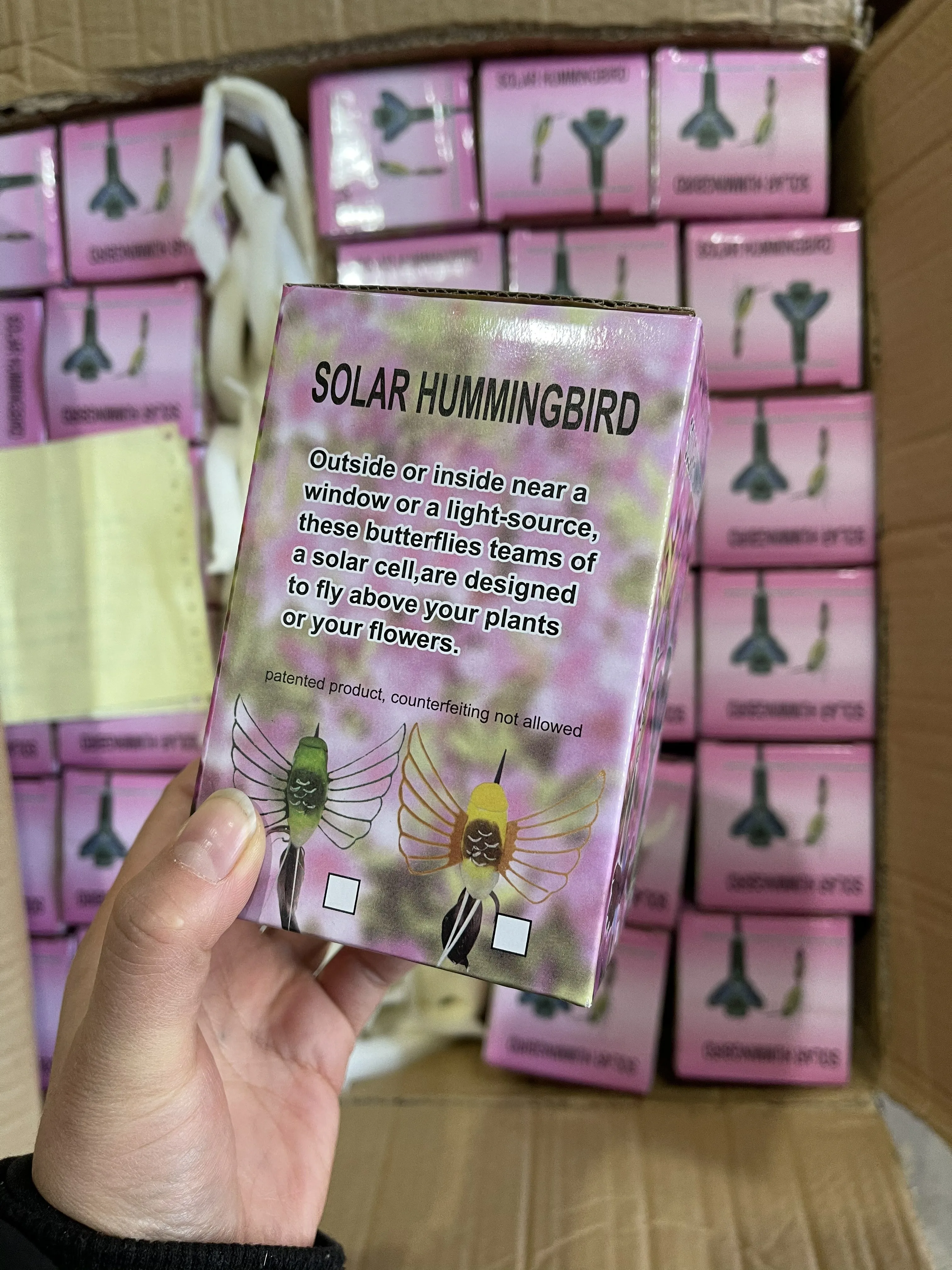 Custom Design Flying Fluttering Power Vibration Dancing Fly Fluttering ...